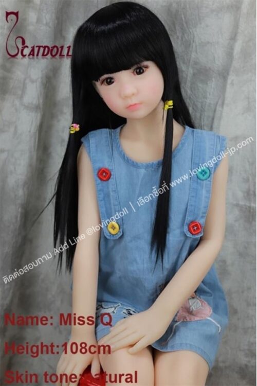ตุ๊กตายางเด็กน่ารัก 108cm Miss Q Loving Doll ラブドール